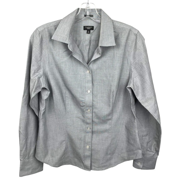 Talbots | Tops | Talbots Petites Wrinkle Resistant Longsleeve Button ...